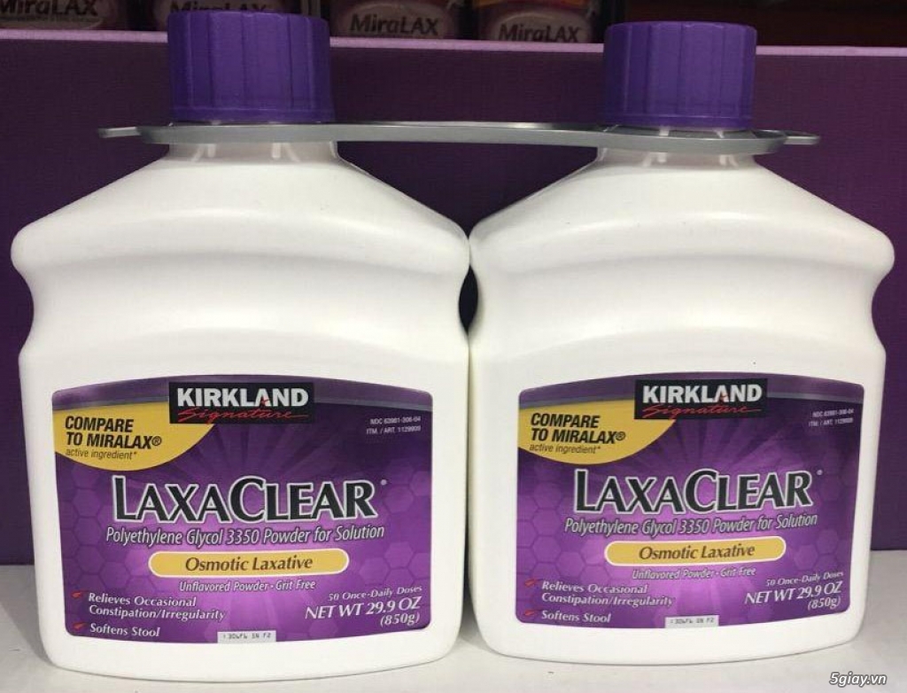 Kirkland Signature Laxa Clear : thuốc chống táo bón | 5giay