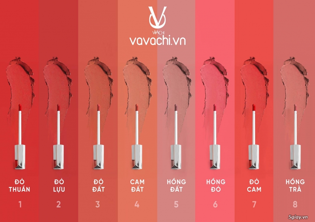 Son Vavachi Đỏ Thuần, Đỏ Lựu, Đỏ Đất, Cam Đất (Chính Hãng Vavachi.vn ...