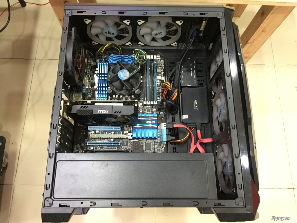 Thanh Lý Thùng CPU Intel Core I7 3770, Ram 16G, SSD 120G, VGA GTX 1050 ...