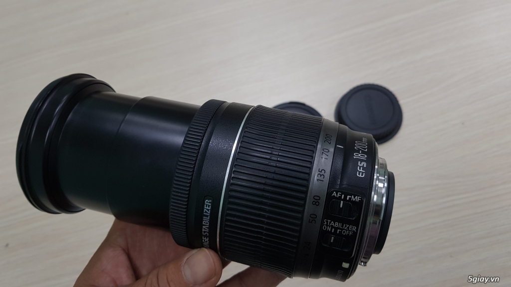 Lens canon 18-200 is còn mới | 5giay