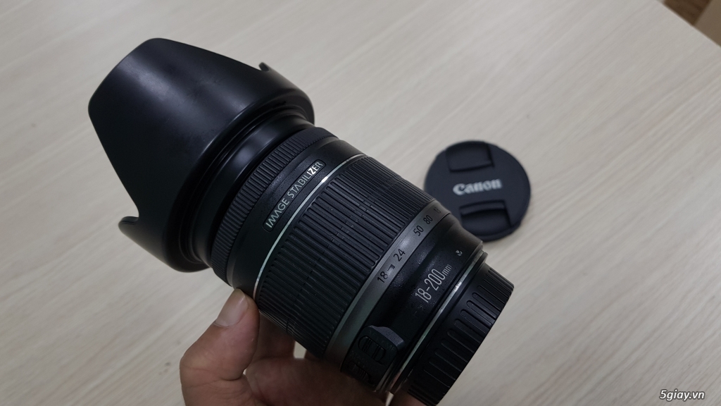 Lens canon 18-200 is còn mới | 5giay