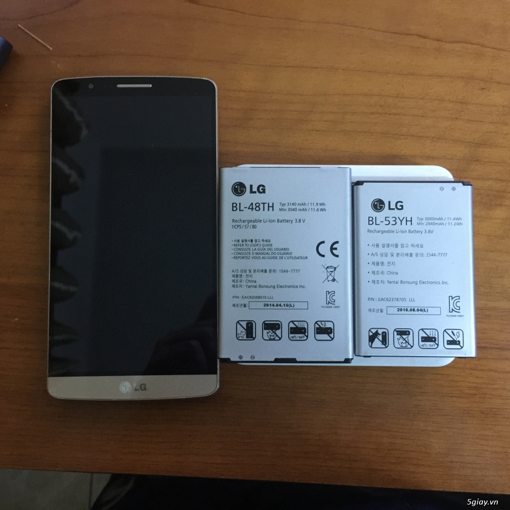 Tablet hàng độc, LG G3, Pin LG, Cốc sạc rời LG ra đi mau lẹ ... | 5giay