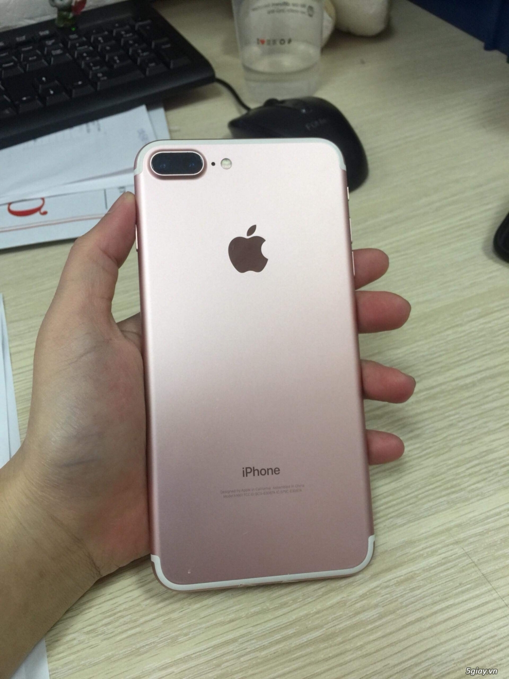 Bán ip 7 Plus bản quốc tế màu hồng 32GB | 5giay