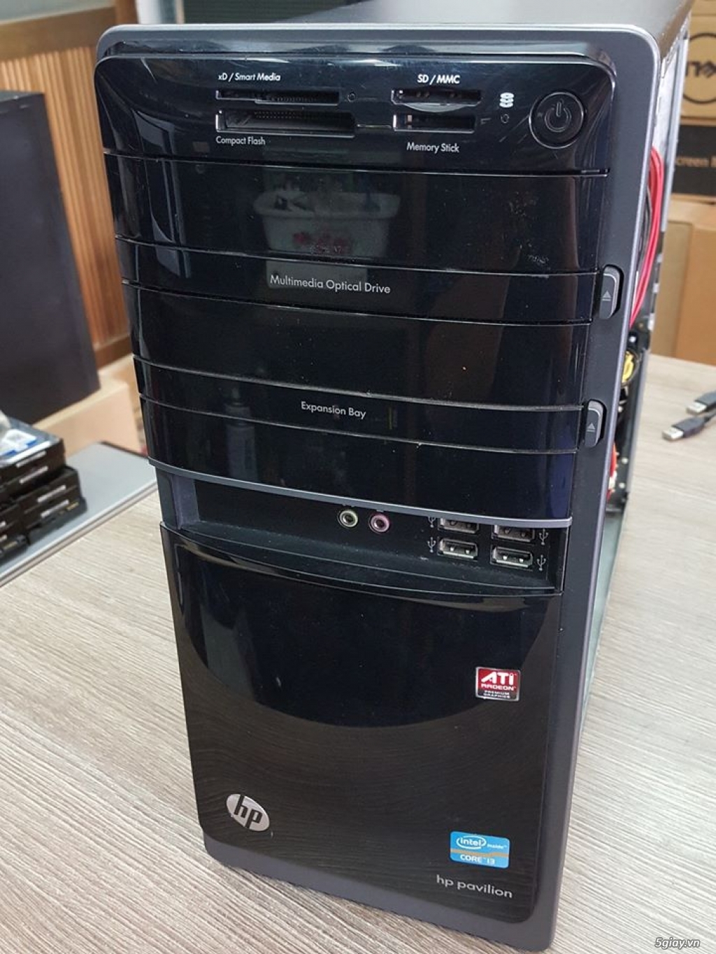 HP 7000 Series: H61, i5-2400, 4GB, 250GB, Wifi N, DVD-RW, đọc thẻ nhớ ...