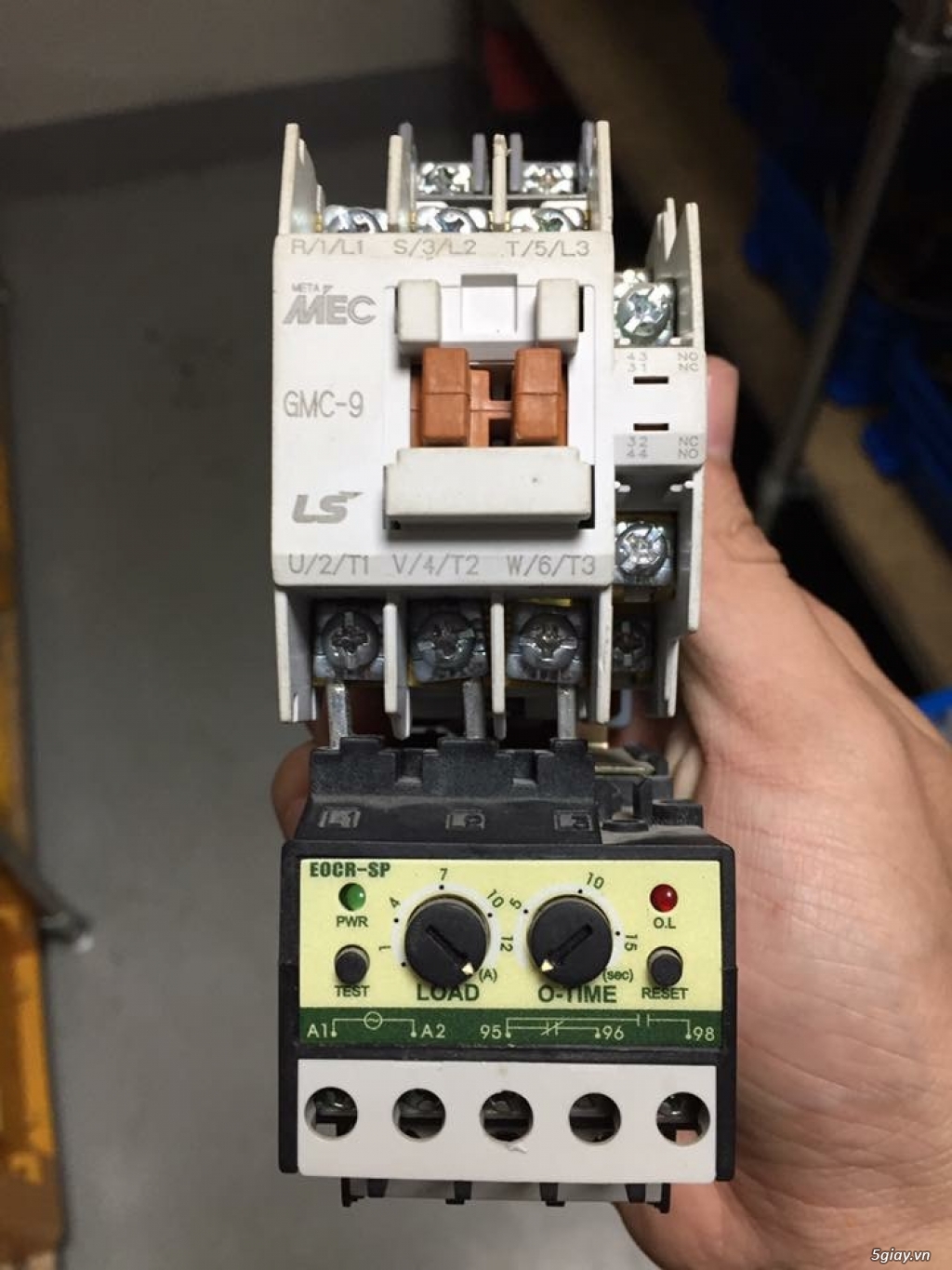 MCCB, Contactor, Relay điện tử | 5giay