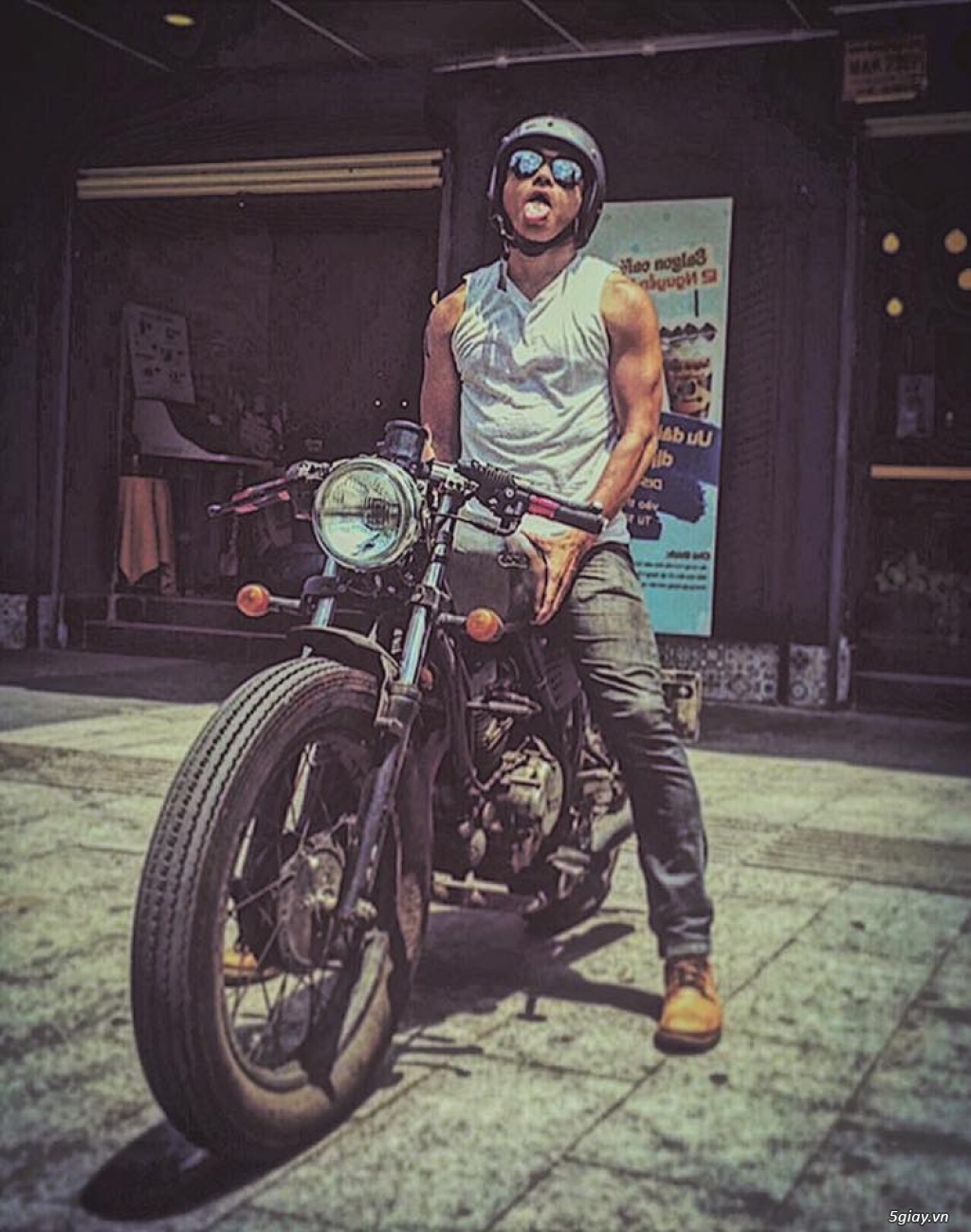 bán cafe racer 125cc, giá: 17 triệu (giấy tờ đầy đủ) | 5giay