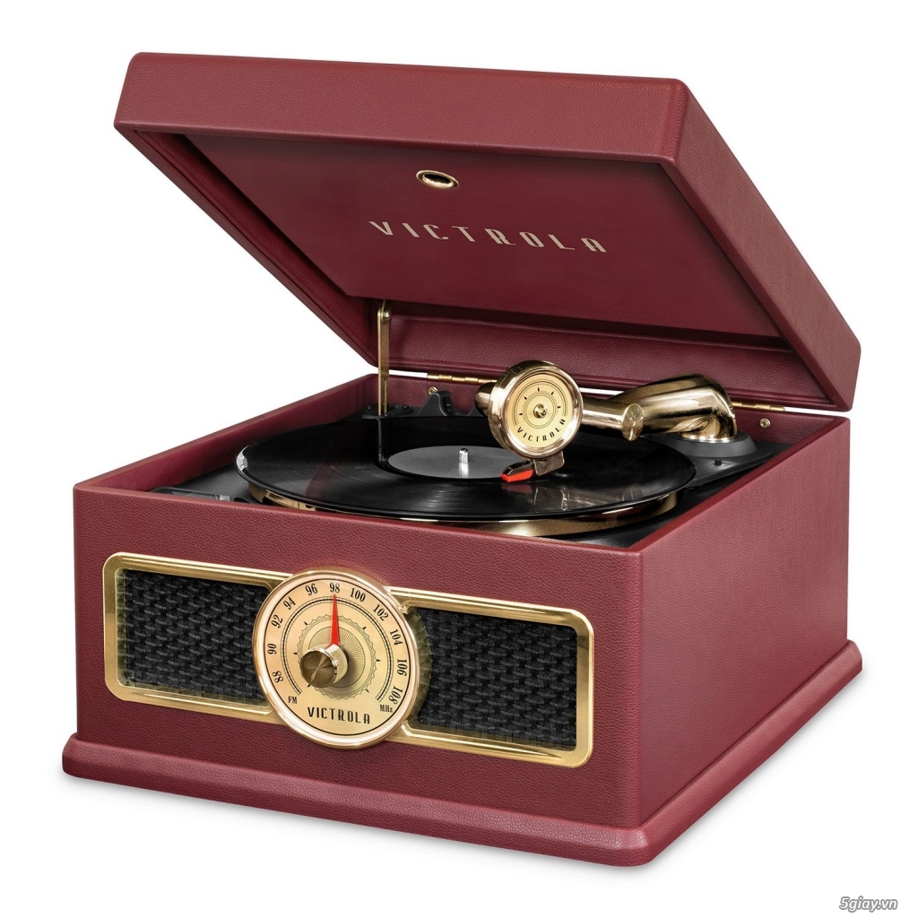 Loa Victrola 5-in-1 Nostalgic Bluetooth Vintage USA | 5giay Loa Victrola 5-in-1 Nostalgic Bluetooth Vintage USA | 5giay