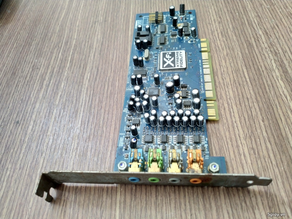 Card Sound Creative SB0790 7.1 PCI Sound Blaster X-Fi Xtreme Audio | 5giay