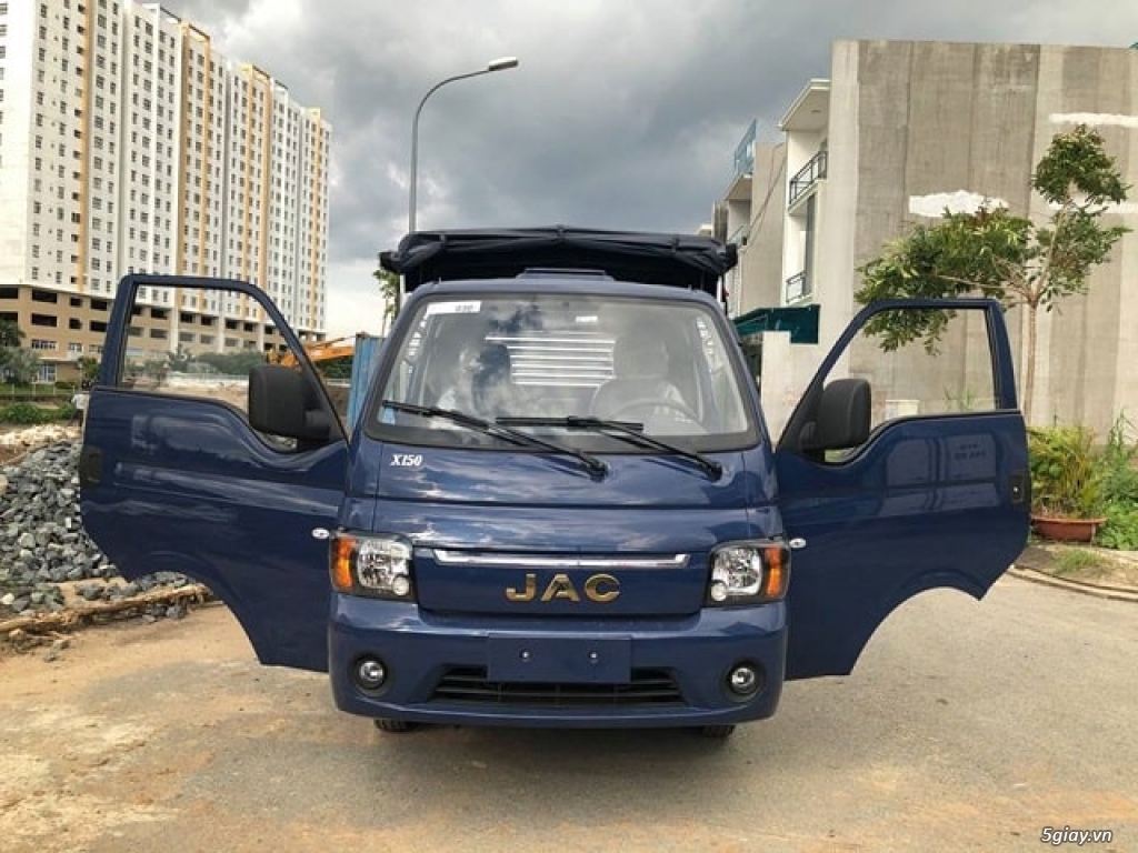 Xe tải jac x5 chỉ cần 70 triệu có xe tặng ngay 100% phí trước bạ | 5giay
