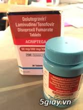 Thuốc Acriptega mylan Arv 3 trong 1 Pep 3 thành phần điều trị Hiv | 5giay