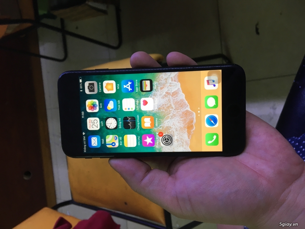 Ip7 32g quốc tế màu đen nhám | 5giay