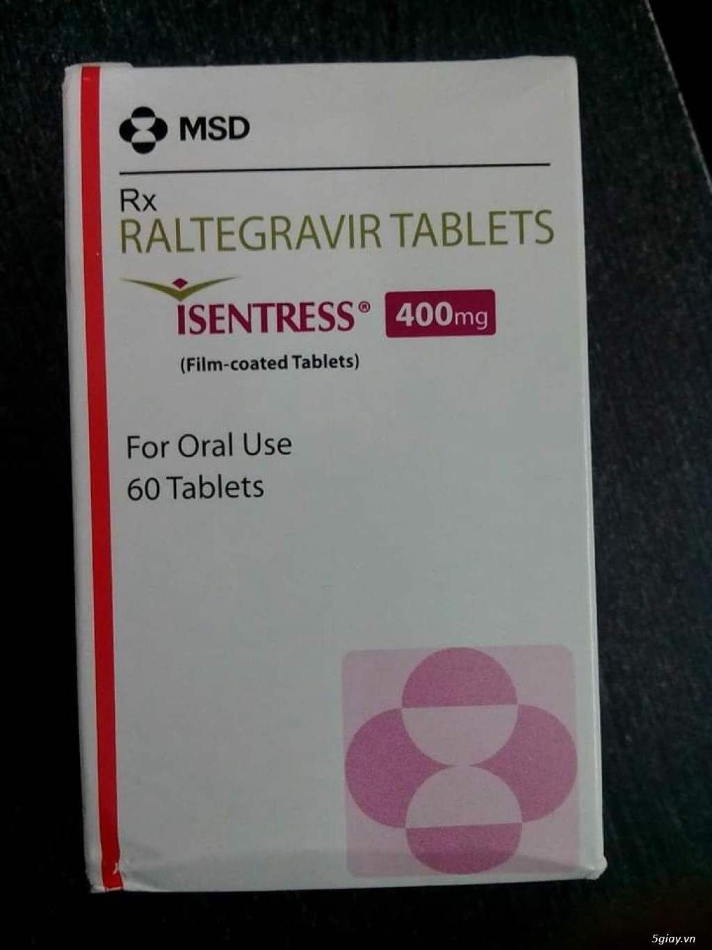 Mua thuốc Isentress 400mg (Raltegravir) ở đâu, giá bao nhiêu? | 5giay
