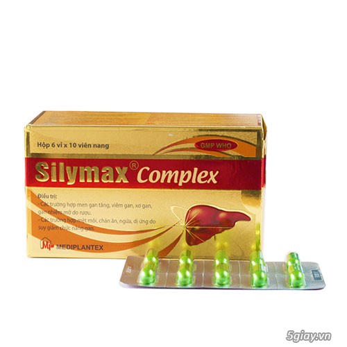 Silymax Complex phòng ngừa và điều trị men gan cao | 5giay