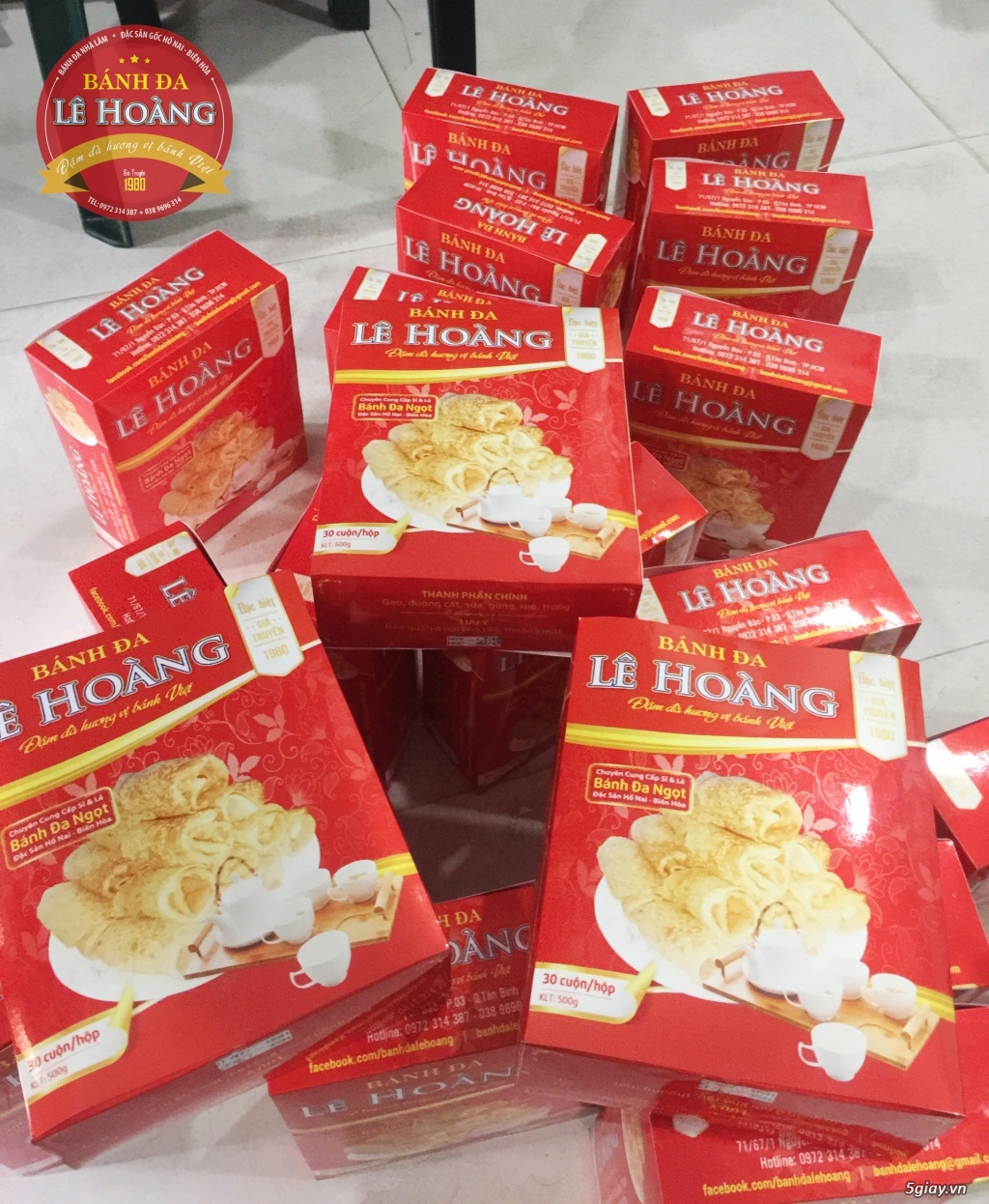 Bánh đa Ngọt - Mặn (Đặc sản Hố Nai) | 5giay