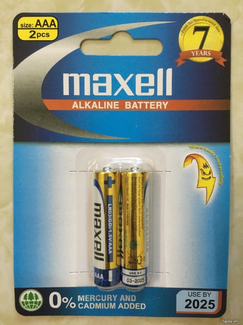 Chuyên phân phối Pin đũa AAA Maxell alkaline chính hãng | 5giay