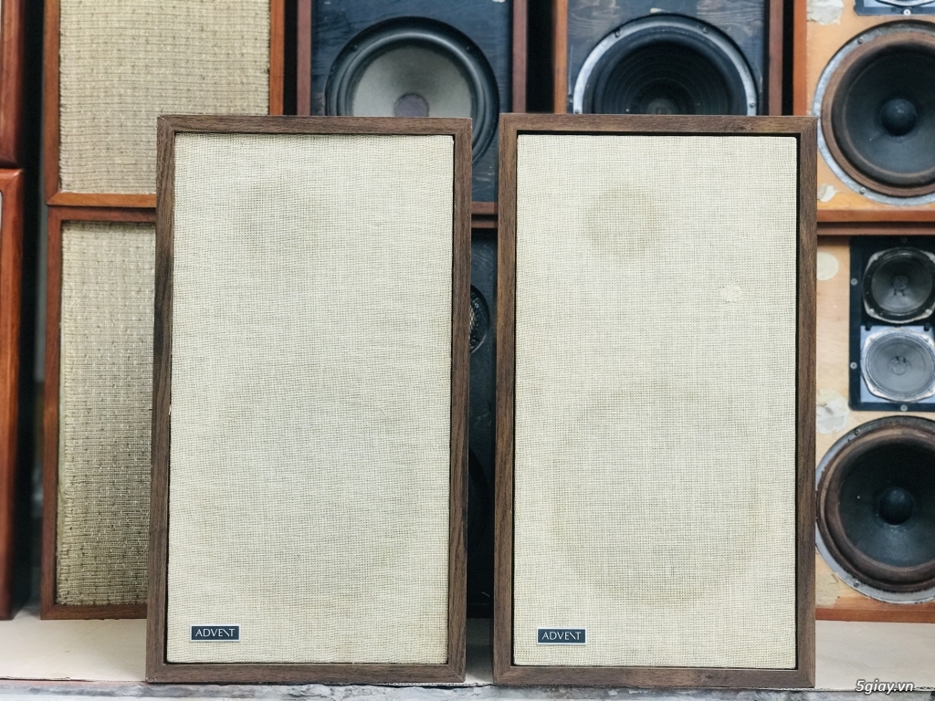 Loa Advent bombe khung tranh bas cam sành treble đỏ | 5giay
