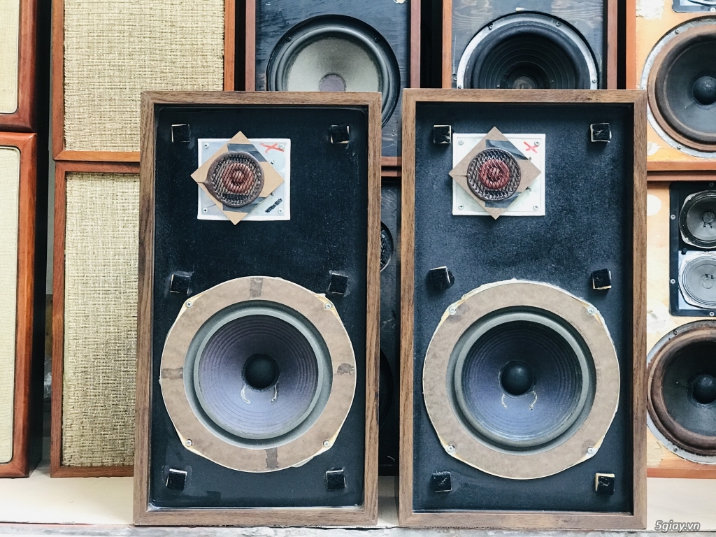 Loa Advent bombe khung tranh bas cam sành treble đỏ | 5giay