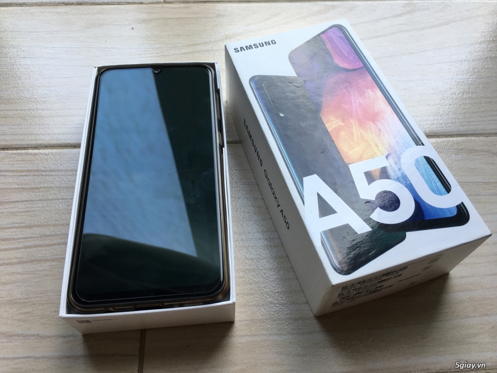 Samsung A50 Black 99% Fullbox giá sập sàn | 5giay