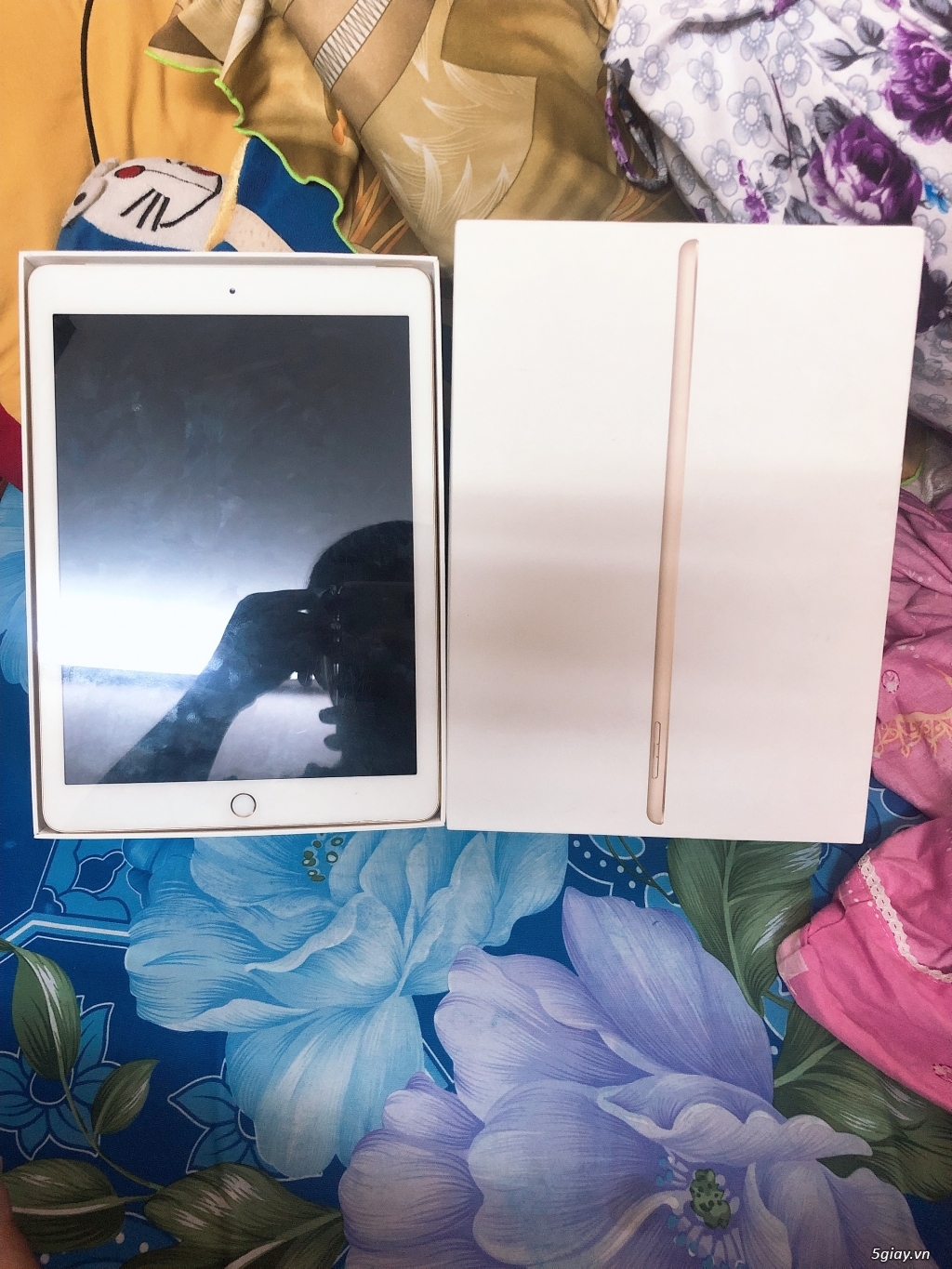 IPAD GEN 5 Gold 32GB - 4G - WIFI,dep 98%, full box | 5giay