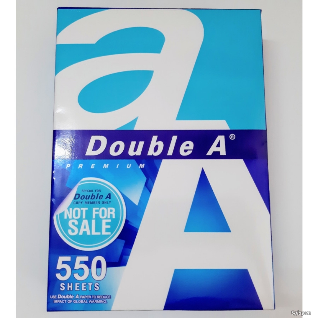 Giấy Double A A3 70 Thái Lan - 550 Tờ | 5giay