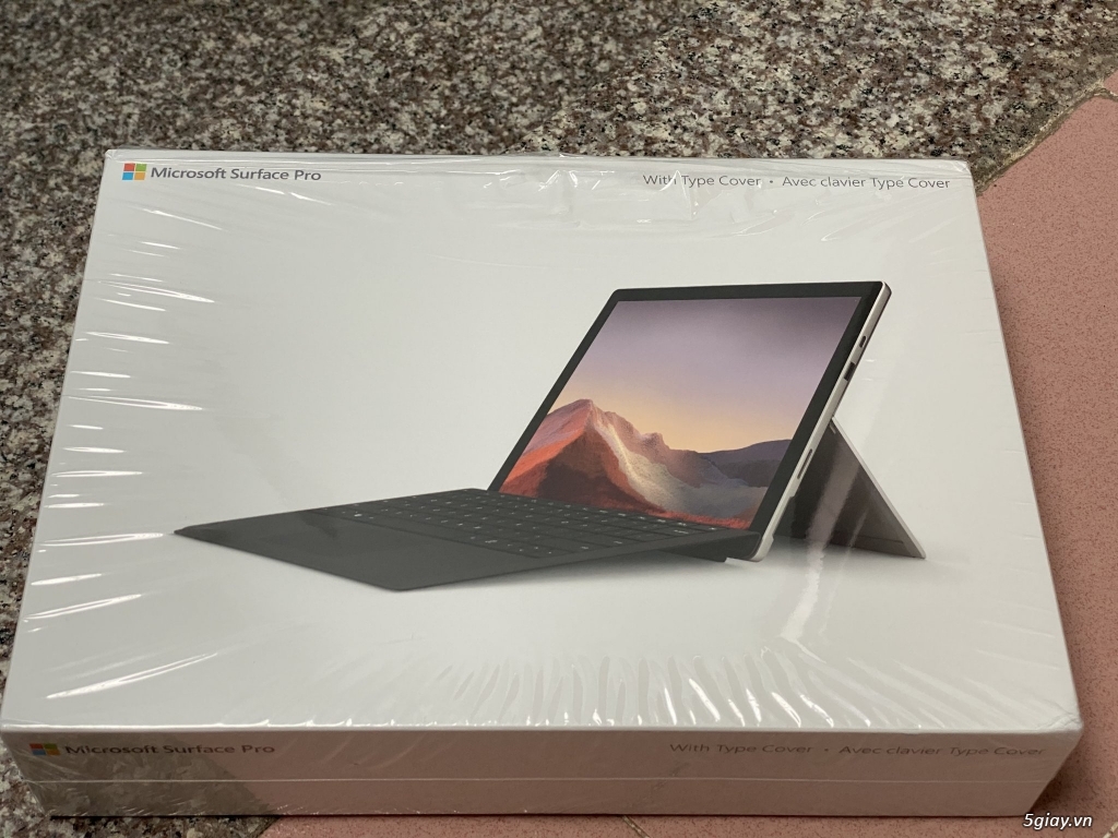 Surface Pro 7 bundle I5 8GB 128GB và Type Cover | 5giay