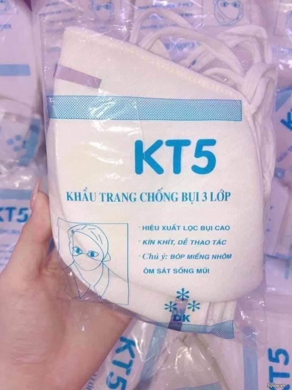 Khẩu trang KT5 - 5 cái/ 80.000đ | 5giay
