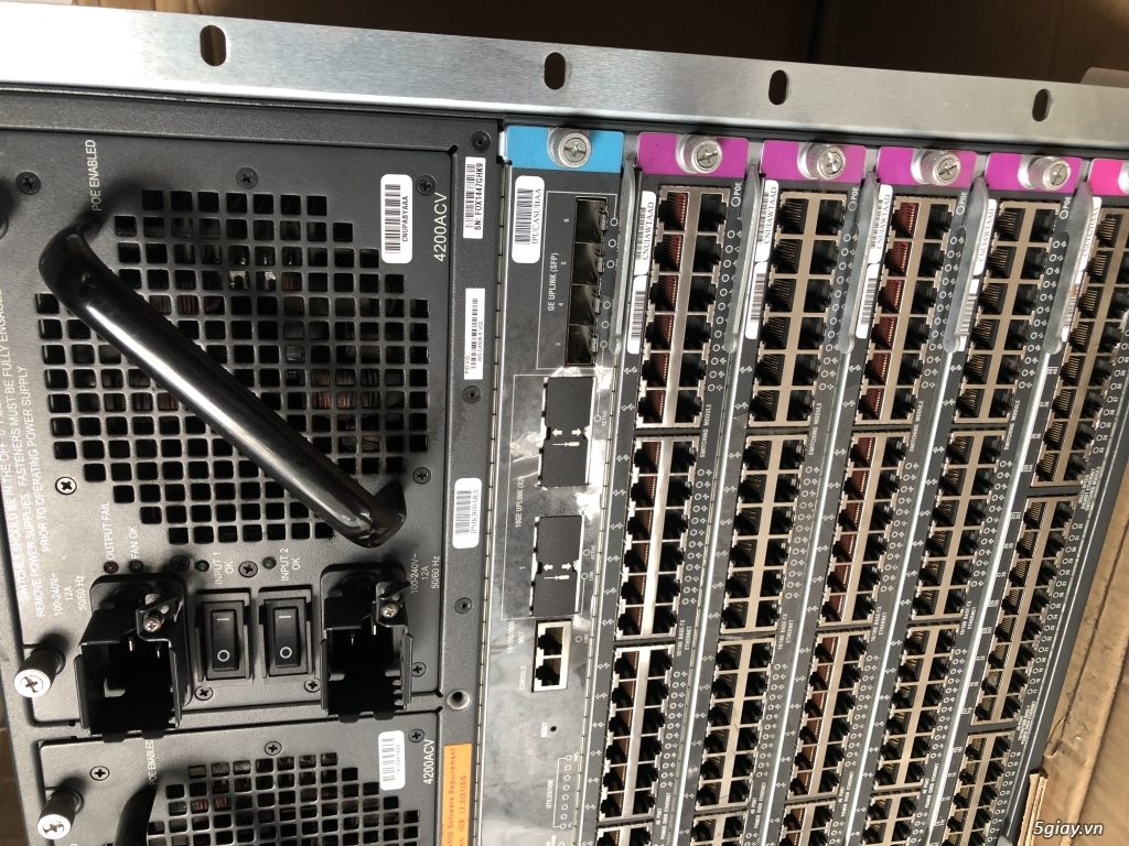 Thanh lý WS-C4506-E Cisco Catalyst 4506-E Switch Chassis with PoE | 5giay