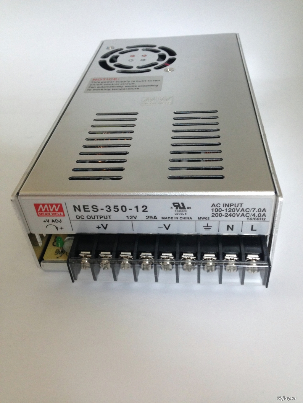 xã hàng bộ nguồn MEAN WELL NES-350-12 (12V/30A ) chính hãng | 5giay