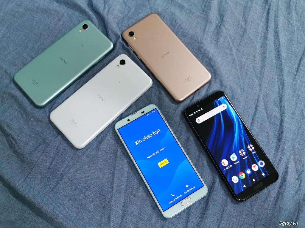Sharp shv43 | sharp aquos Sense2 ngon bổ rẻ | 5giay