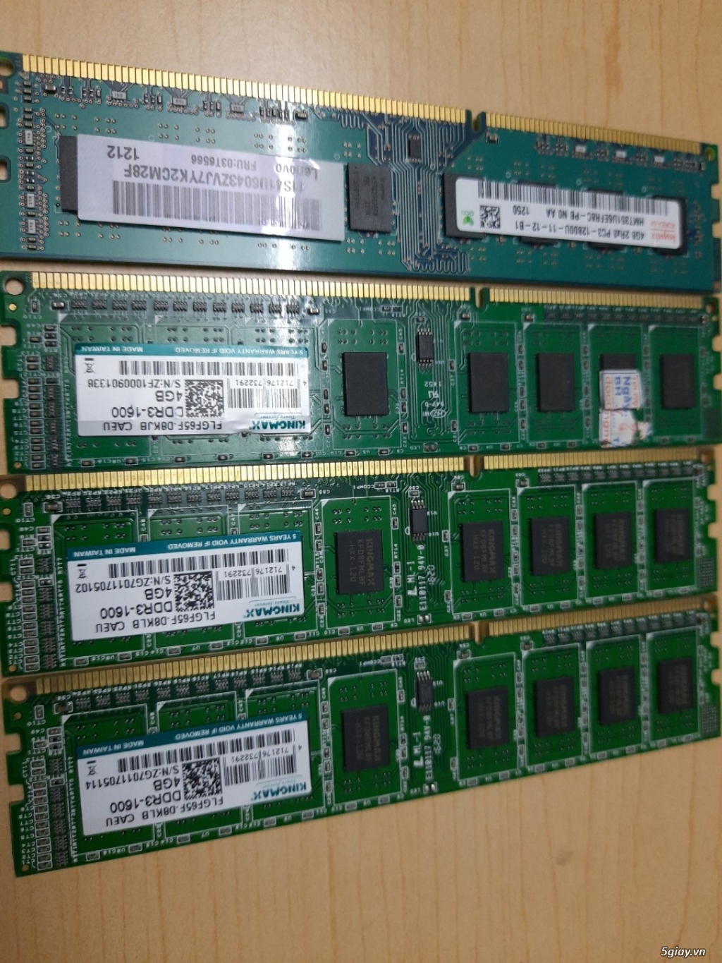 Ram PC 4gb/1600, Ram Laptop 4gb/2400, Ssd Sandisk 512gb | 5giay