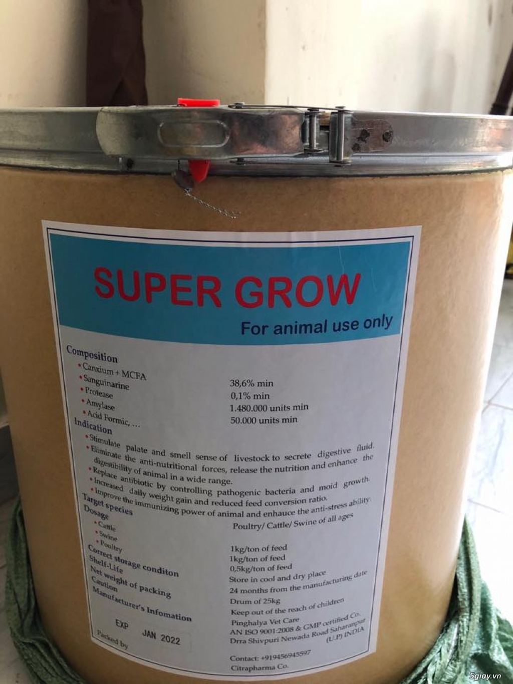 SUPER GROW Siêu tăng trọng được nhập khẩu từ Ấn Độ | 5giay