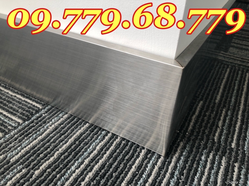 Len chân thường inox mạ vàng, len inox 304 xước , len inox trắng xước ...