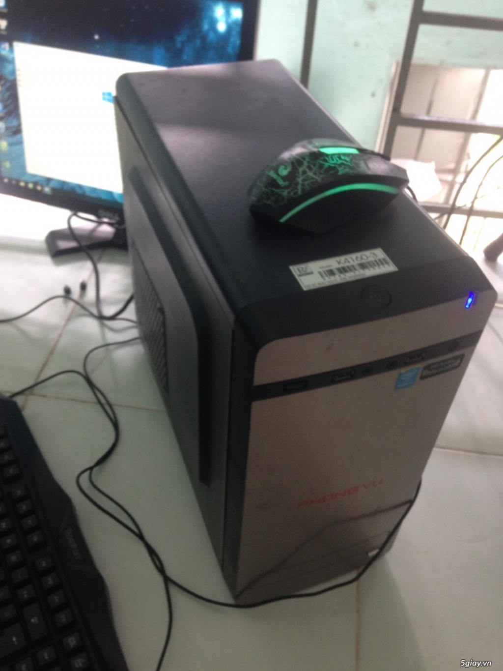 thùng cpu i3-4160 ram 8gb ssd 120 giá 1.800k | 5giay