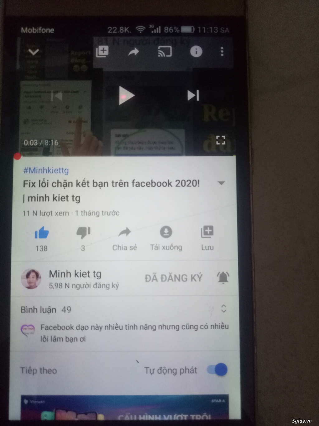 Điện thoại huawei Ram 2g goog | 5giay