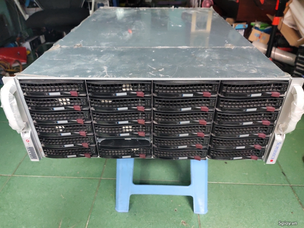 Case Supermicro 4U 24 HDD Hotswap CSE-846 | 5giay