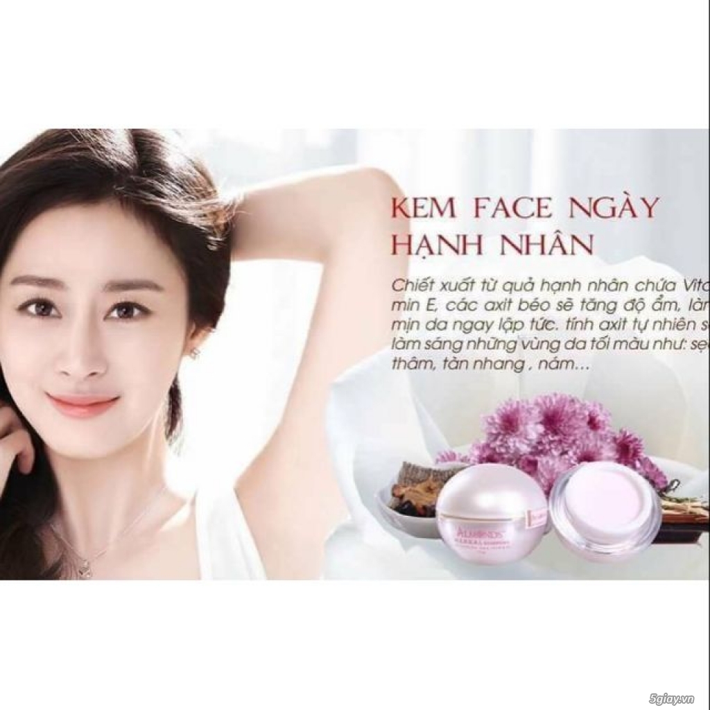 [Angela MT] Kem ngày tinh chất hạnh nhân dưỡng da chống nắng Almonds ...