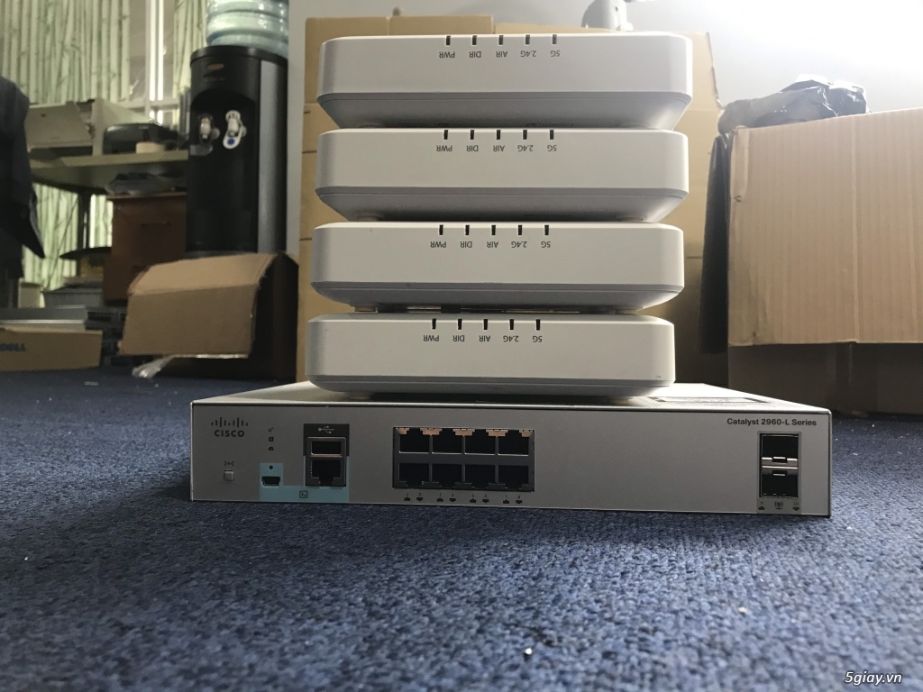 Bộ phát wifi Ruckus R500, Controller Ruckus 1106, Switch Cisco giá tốt ...
