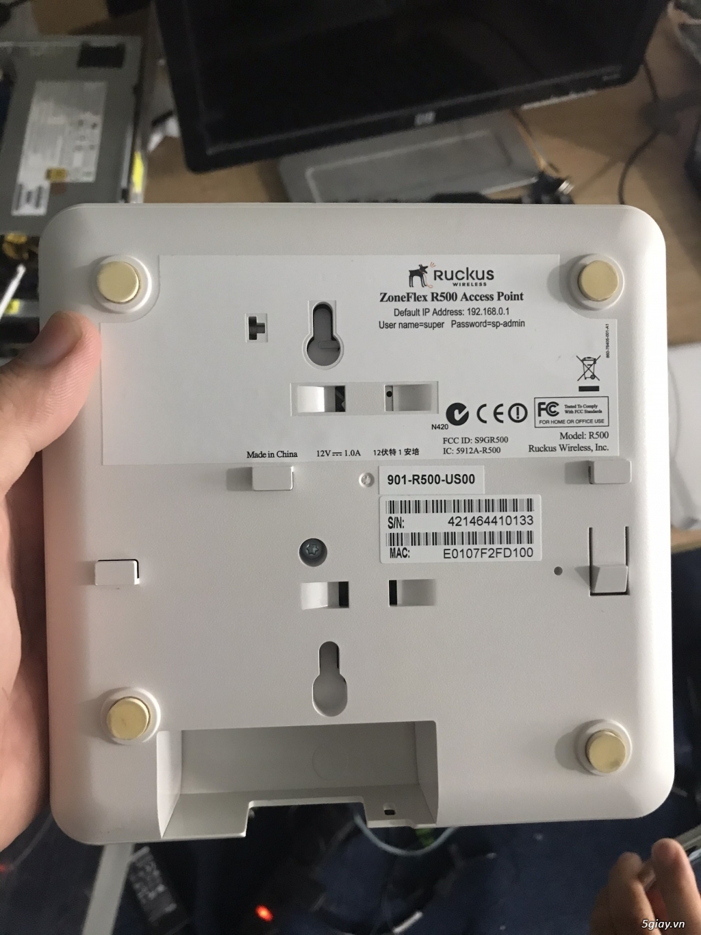 Bộ phát wifi Ruckus R500, Controller Ruckus 1106, Switch Cisco giá tốt ...