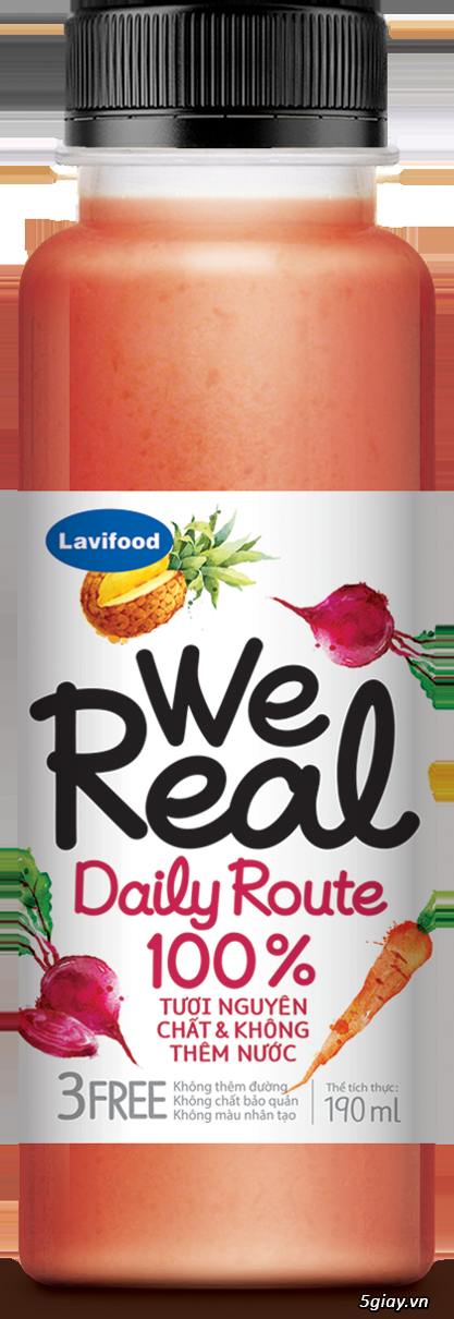 Nước trái cây Lavifood tươi ngon bổ dưỡng | 5giay