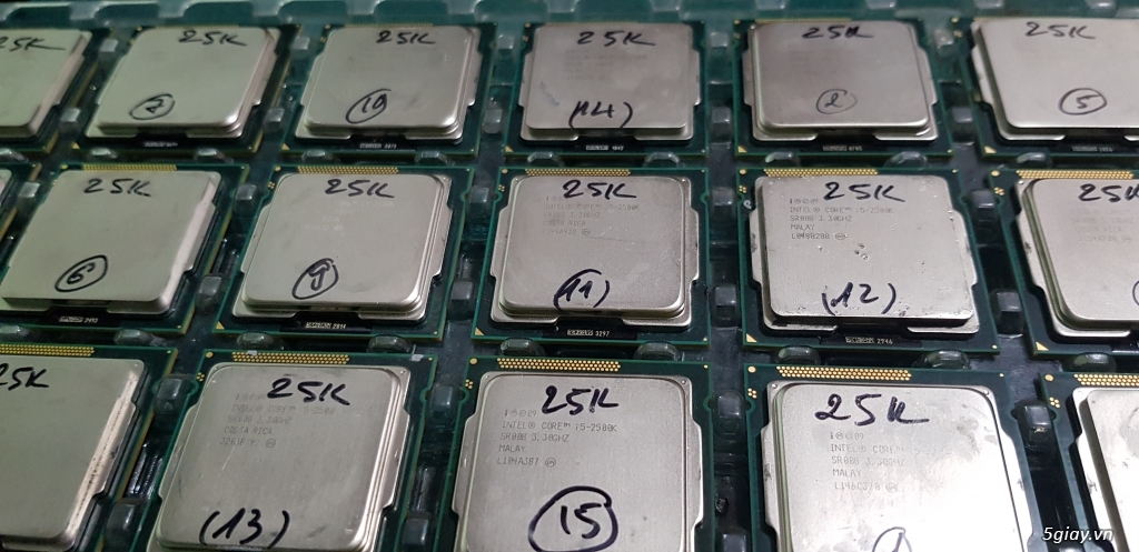 CHIP INTEL CORE I5 2500K, socket 1155, 3.3Ghz, ddr3 | 5giay