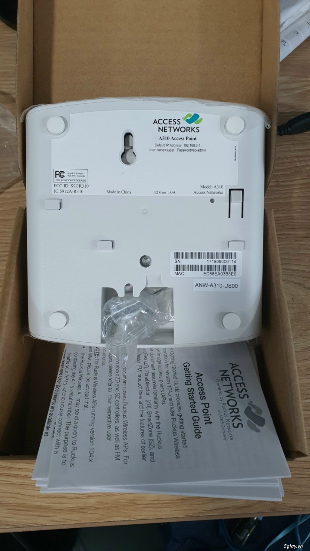 Ruckus R310 New Fullbox bán nhanh | 5giay