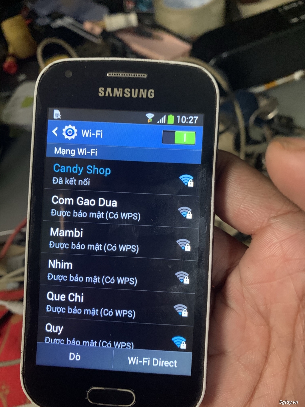 samsung s7560 chữa cháy giá xác | 5giay