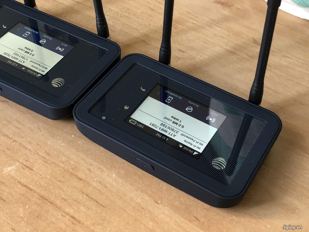 Bộ phát wifi từ sim 4G ATT Netgear 815s và Verzion 8800L | 5giay