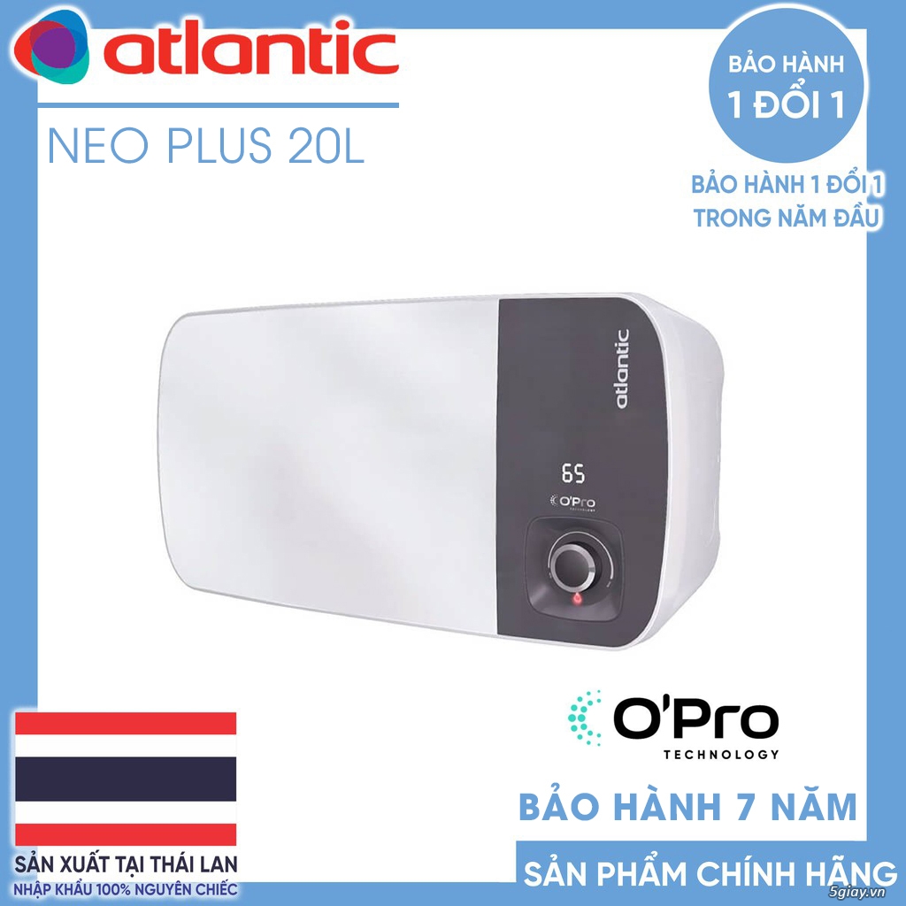 Máy nước nóng Atlantic neo Plus 20L Chính hãng | 5giay