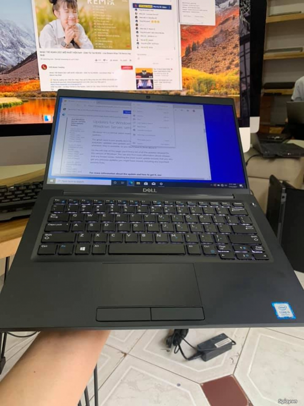 Dell Latitude E7390 I5-8350 Ram 8G Ssd 256G 13.3" fhd ips | 5giay