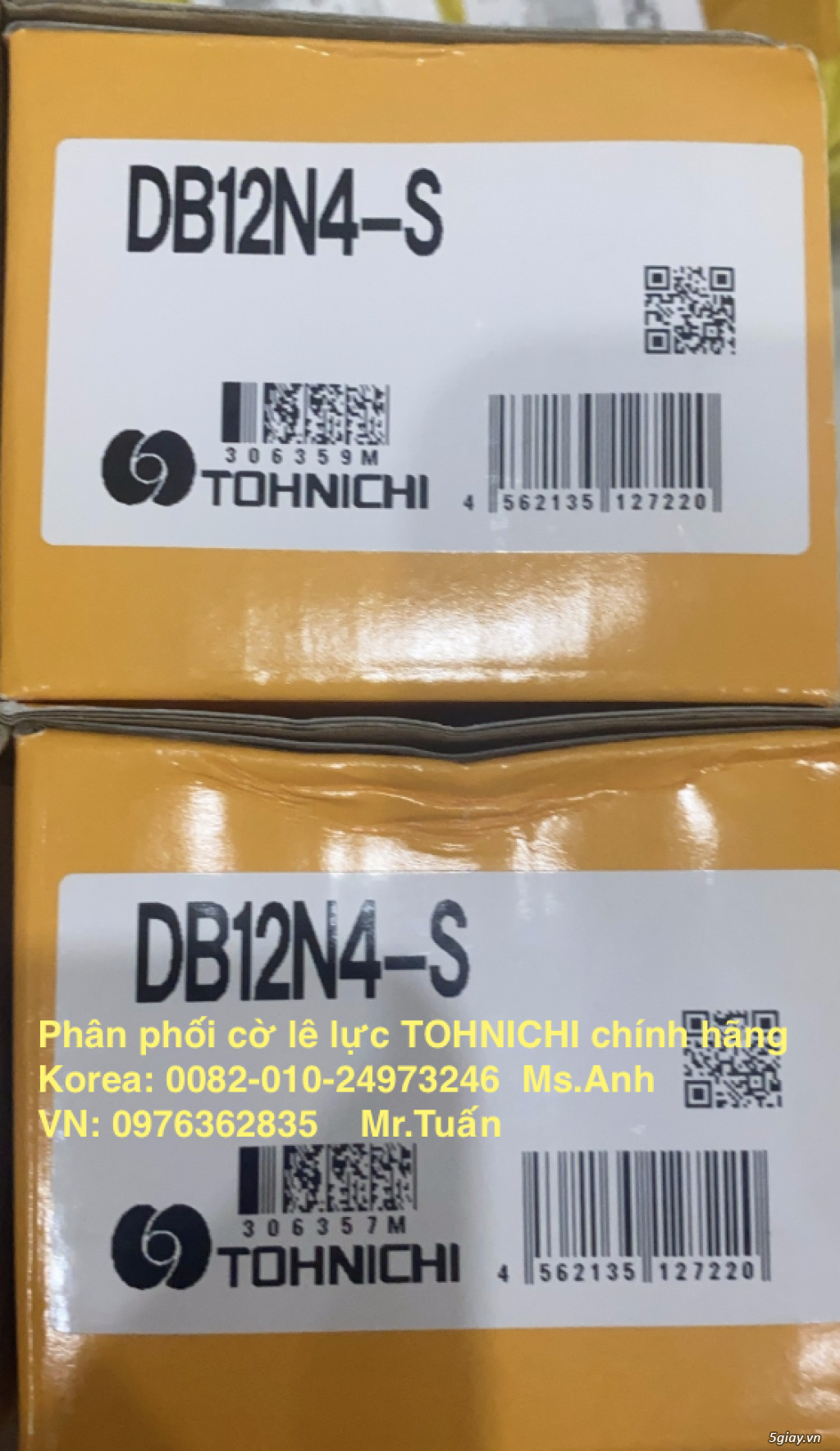 Chuyên cung cấp cờ lê lực DB12N4-S TOHNICHI Nhật Bản | 5giay