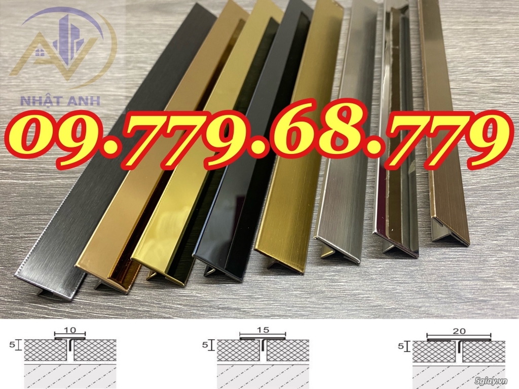 Nẹp T inox 304 , Nẹp T inox 304 Đà Nẵng , Nẹp chữ T inox 304 | 5giay