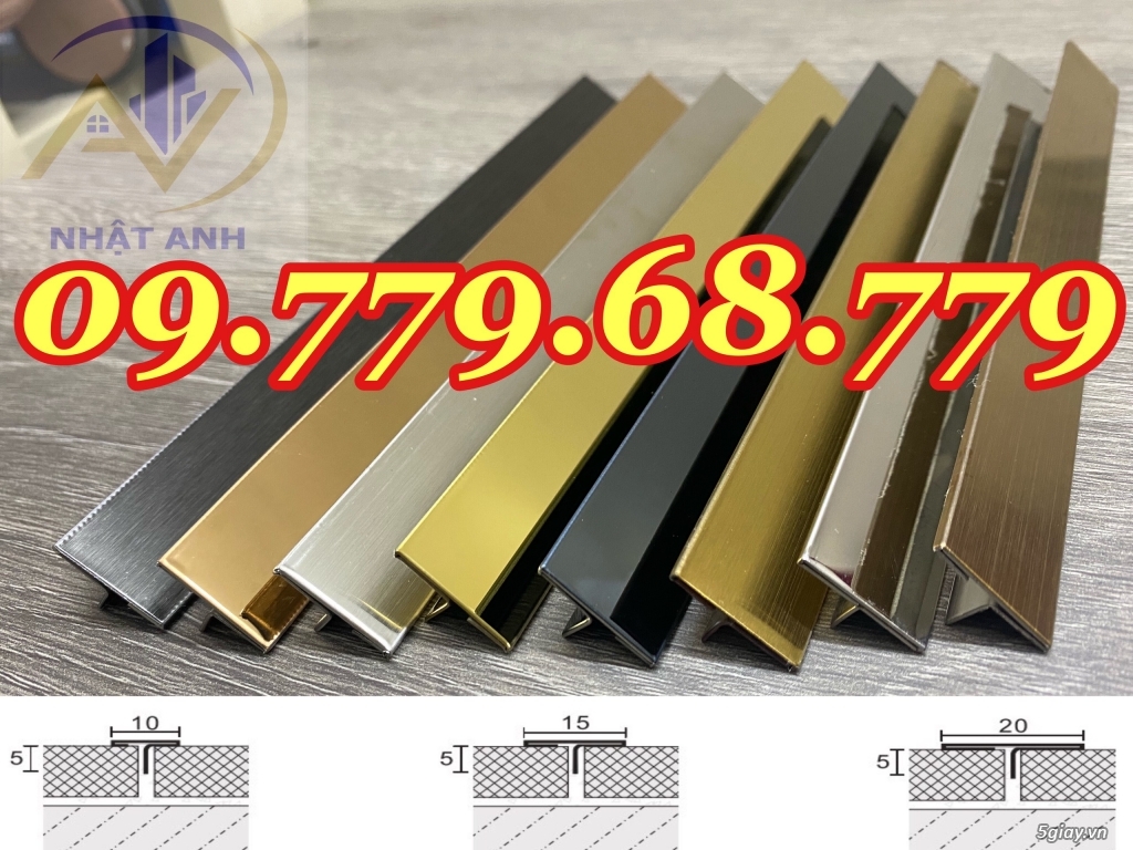 Nẹp T inox 304 , Nẹp T inox 304 Đà Nẵng , Nẹp chữ T inox 304 | 5giay