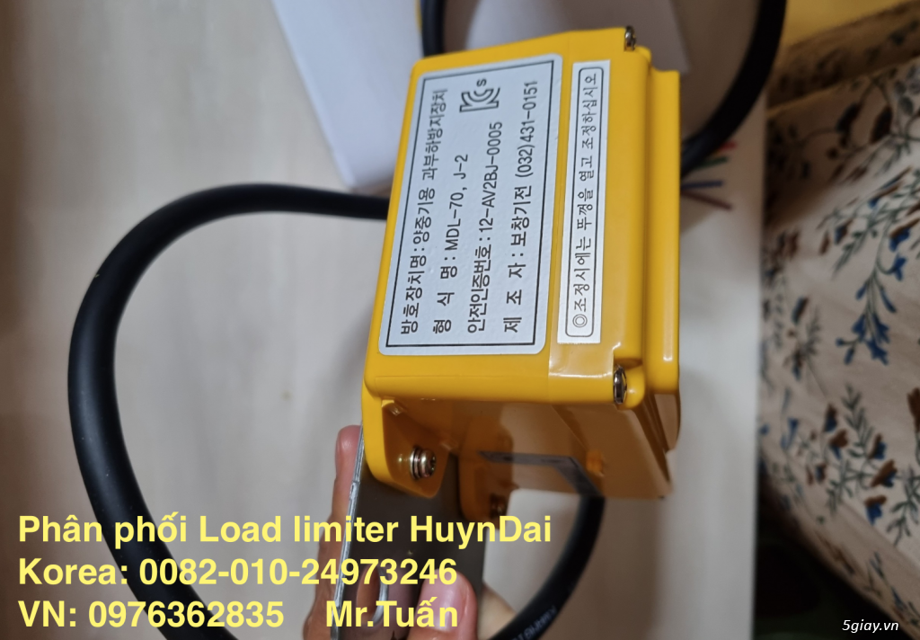 Chuyên cung cấp bộ chống quá tải LOAD LIMITER HUYNDAI | 5giay