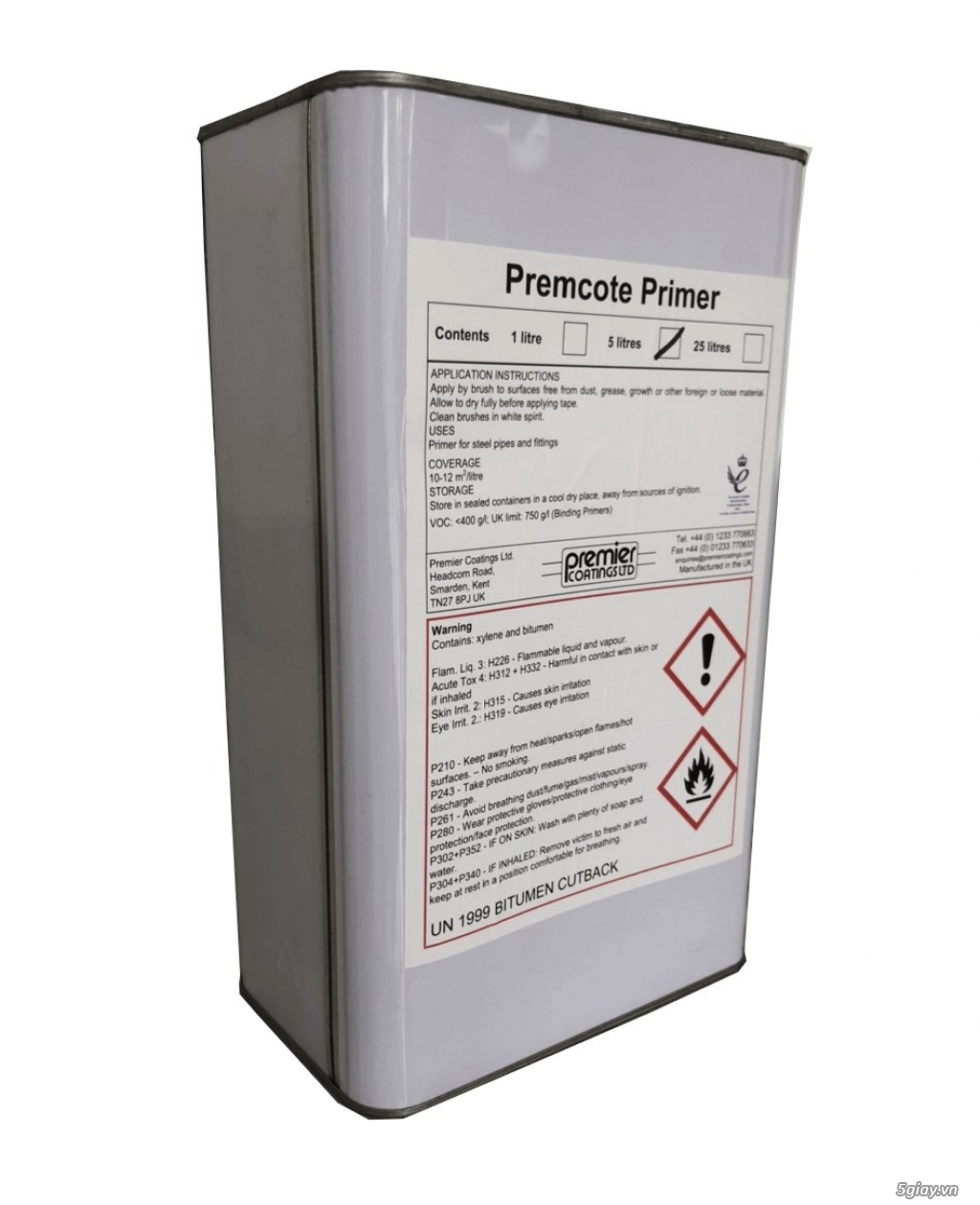 Premcote Primer - Sơn lót chống ăn mòn đường ống kim loại | 5giay